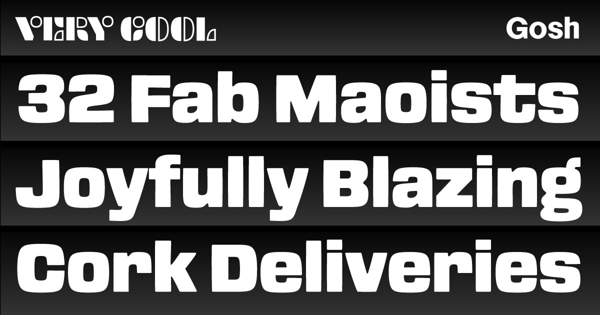 Very Cool Studio | Gosh